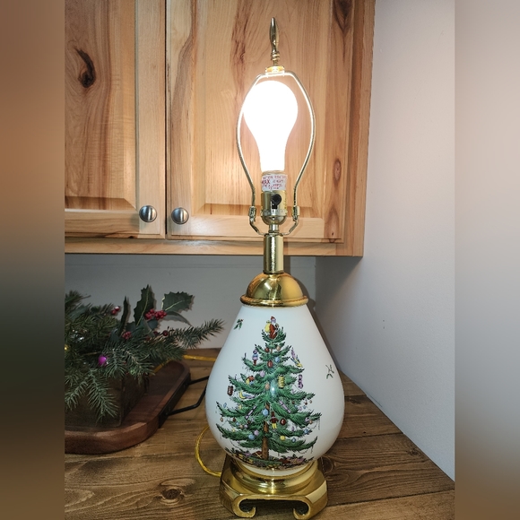 Spode | Holiday | Spode Christmas Tree Table Lamp | Poshmark